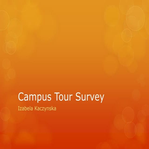 OBT Campus Tour Presentation | PPTX