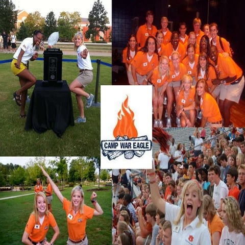 Camp war eagle counselor orientation leader power point | PPT