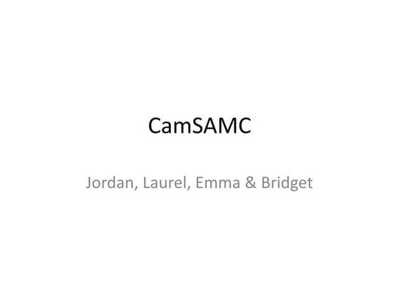 Cam samc checklist | PDF
