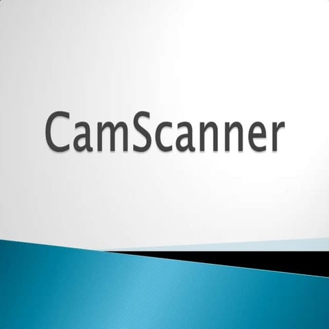 Camscanner Logo