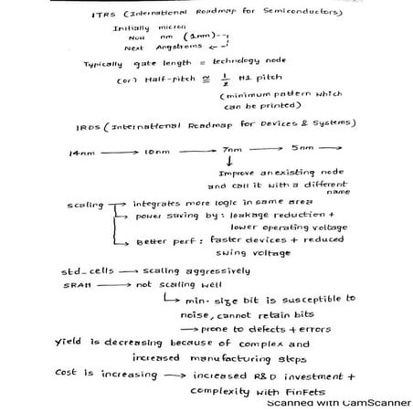 Technology Scaling Introduction Pdf Technology And Computing