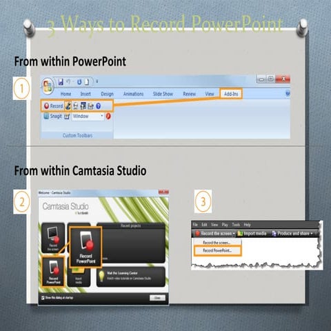 Camtasia getting started guide | PPT | Cameras and Camcorders ...