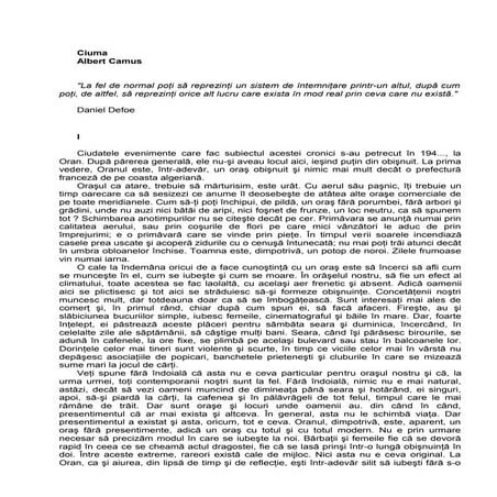 Camus, albert ciuma uc | DOC