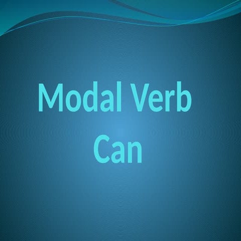 Modal Verbs CAN and CAN'T for asking for permission and giving ...