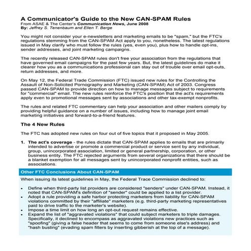 Can spam-article 2- | PDF