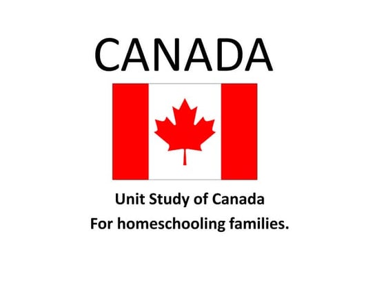 Canada introduction | PPT