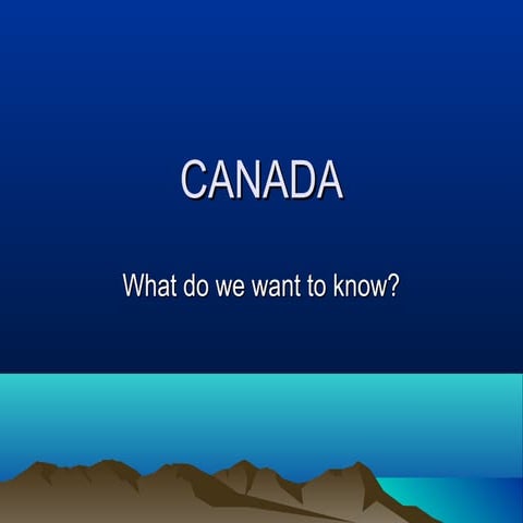 Canada | PPT