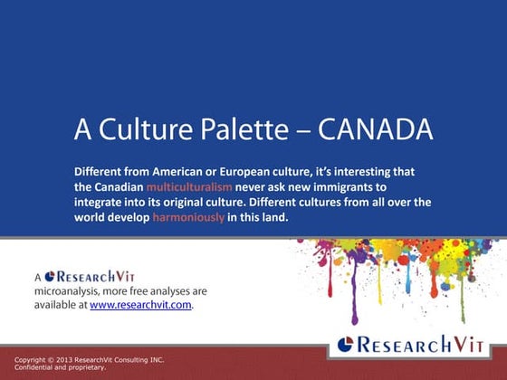 Canada culture | PPT