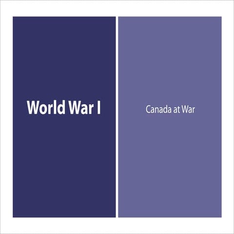 Canada Enters WWI | PPT