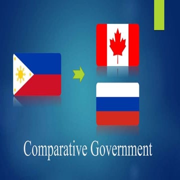 Canada Russia Philippines Comparative Gov. | PPTX