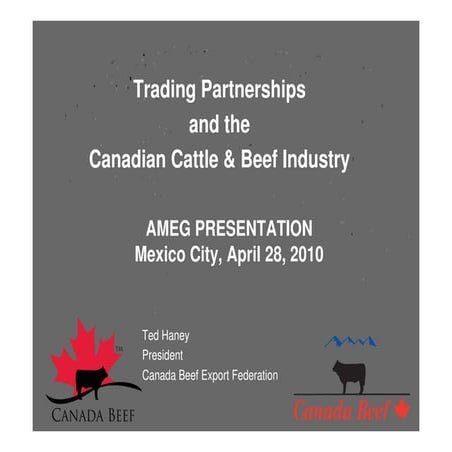 Canada Beef | PDF