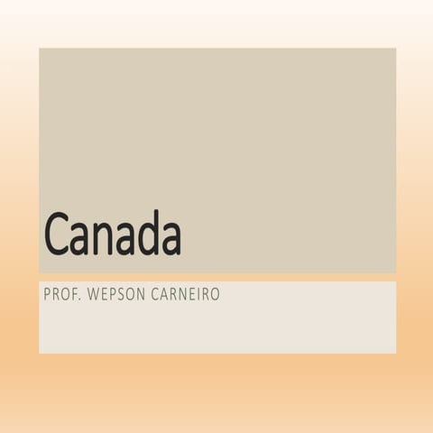 A brief view of Canada Culture and curiosities .ppt