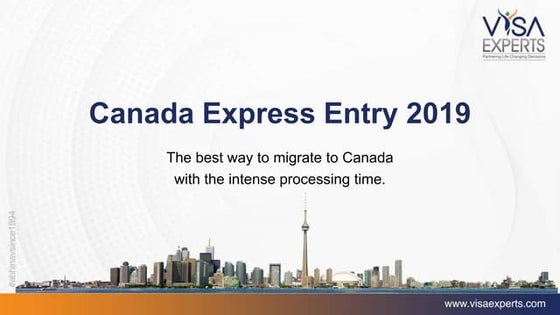 Canada express entry information | PPTX