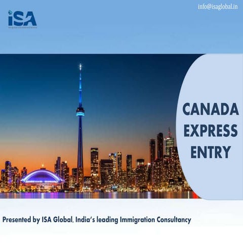 Canada express entry information | PPTX
