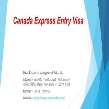Canada Express Entry Visa | PPT