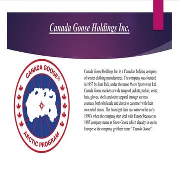 Canada Goose SLIDESHARE.pptx