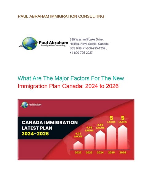 New Federal Immigration Pathway 2023 Canada | PDF