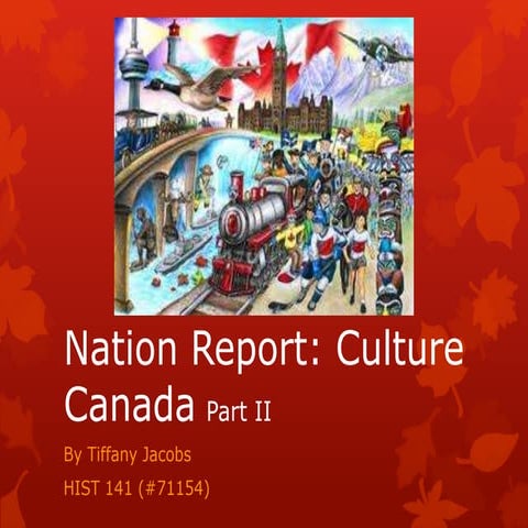 Canada Culture | PPTX