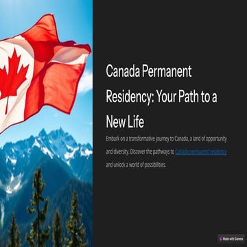 Apply For Canada Permanent Residency Pdf