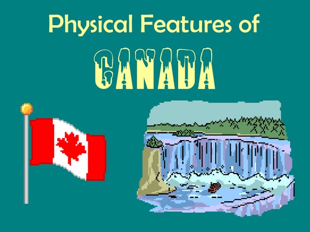 canada physical landforms