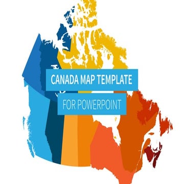 Canada Map For PowerPoint & Keynote | PDF
