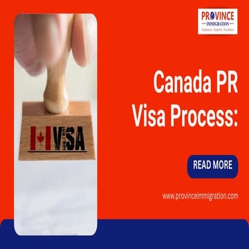 Canada PR Visa Process.pptx | Travel