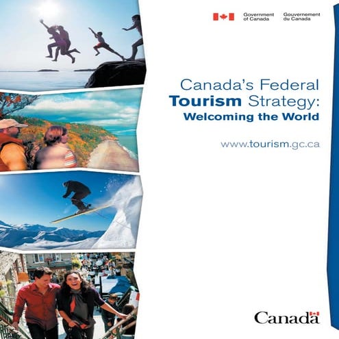 Canadas federal tourism_strategy-eng | PDF