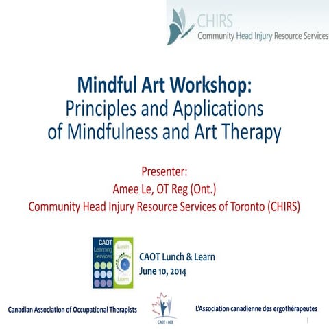 Mindful Art Workshop: Principles and Applications of Mindfulness and ...
