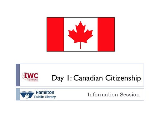 Canadian Citizenship Quiz | PPT | Law