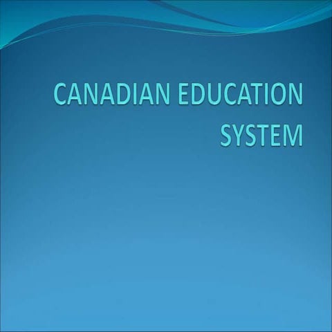 CANADIAN EDUCATION covers social work and community development ...