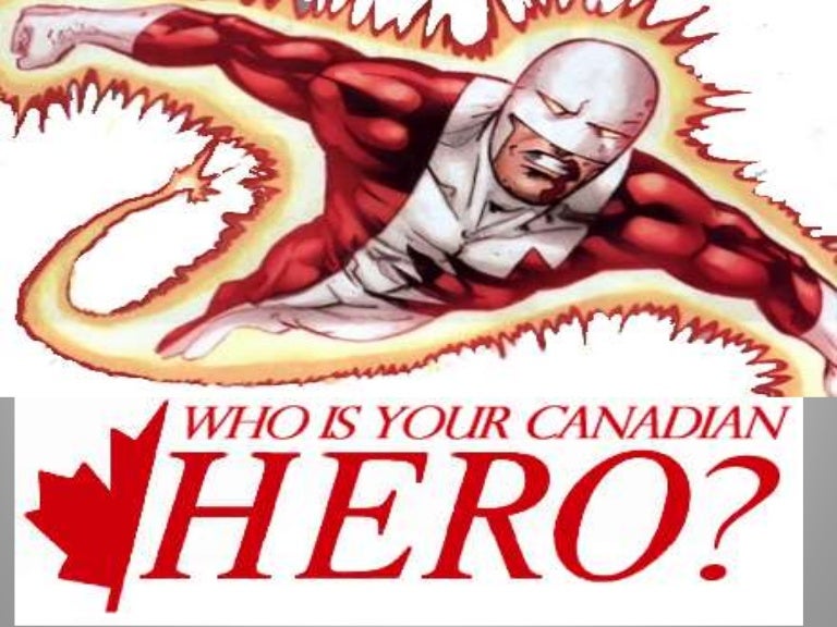 Canadian Heroes weebly assignment