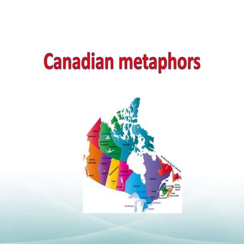 Canadian metaphors | PPTX