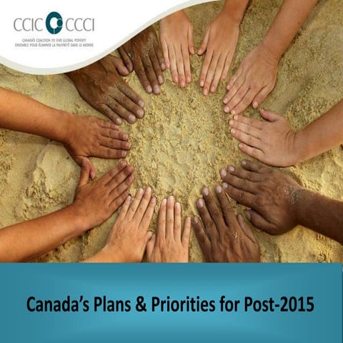 Canada's plans and priorities for post-2015 | PPT