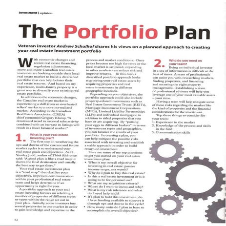 portfolio approach article | PDF