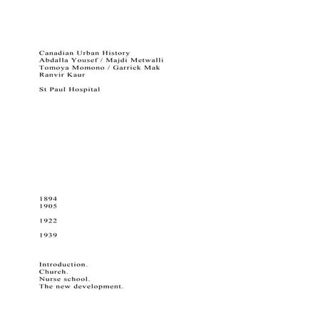 Canadian Urban History Abdalla Yousef Majdi MetwalliTomoya.docx