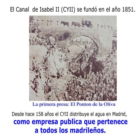 Canal de Isabel II | PPS
