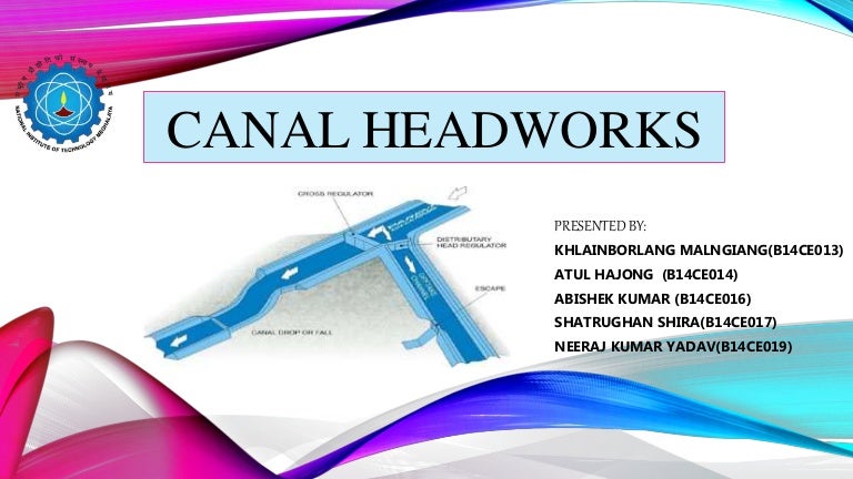 Canal headworks