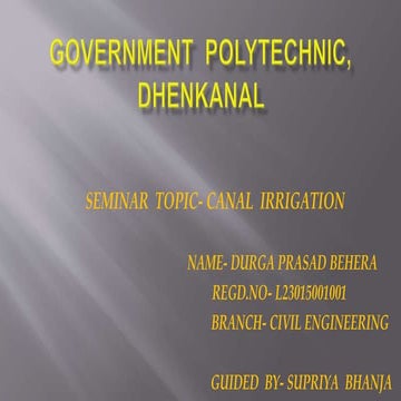 Canal irrigation like wateej jdn ppt.pptx