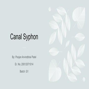 Canal Syphon.pptx