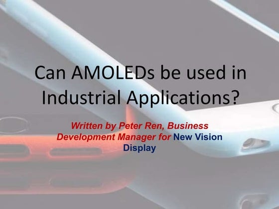 Amoled | PDF