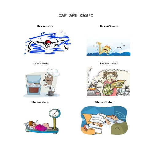 Can and Can't | DOCX