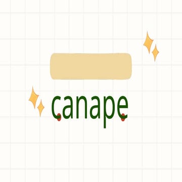 parts and ingredients for making canape.. | PPTX