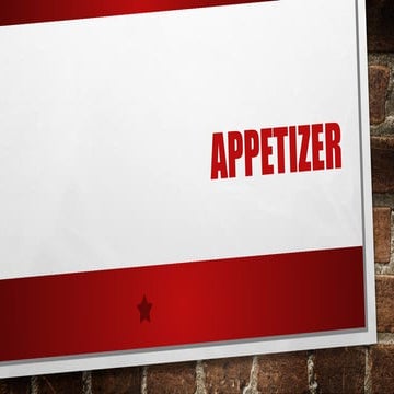 CANAPES.pptx, APPETIZER, MODULE POWERPOINT | PPTX