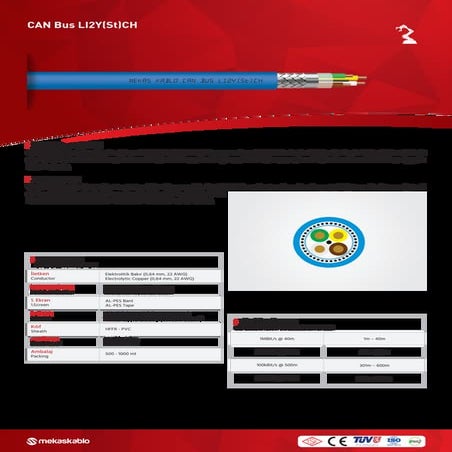 LI2Y(St)CH Can Bus Cables | PDF