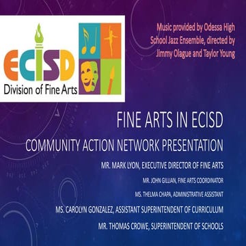 ECISD CAN fine arts presentation 2017.web