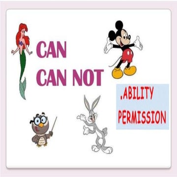 CAN CAN´T 3 FORMS.pptx