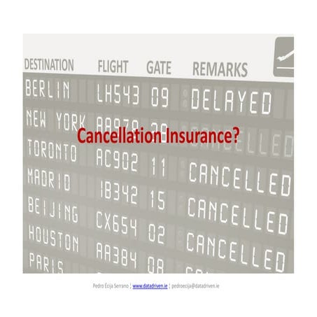 Cancellation Insurance? | PDF