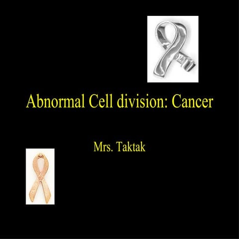 Cancer | PPT