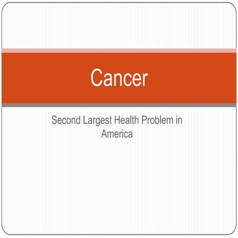 Cancer | PPT