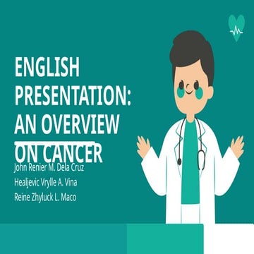PRESENTATION ON THE TYPER OF CANCER - BIOLOGY | PPTX